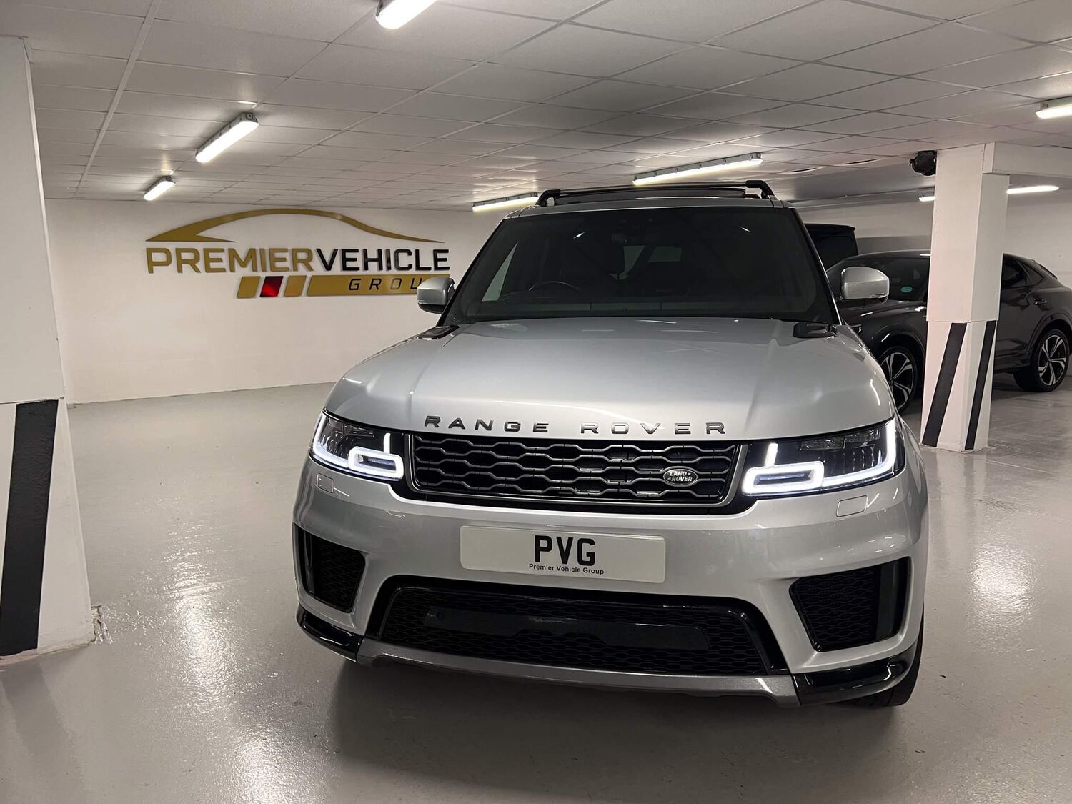 Used LAND ROVER RANGE ROVER SPORT 2021 Silver in Cheadle Royal Business ...