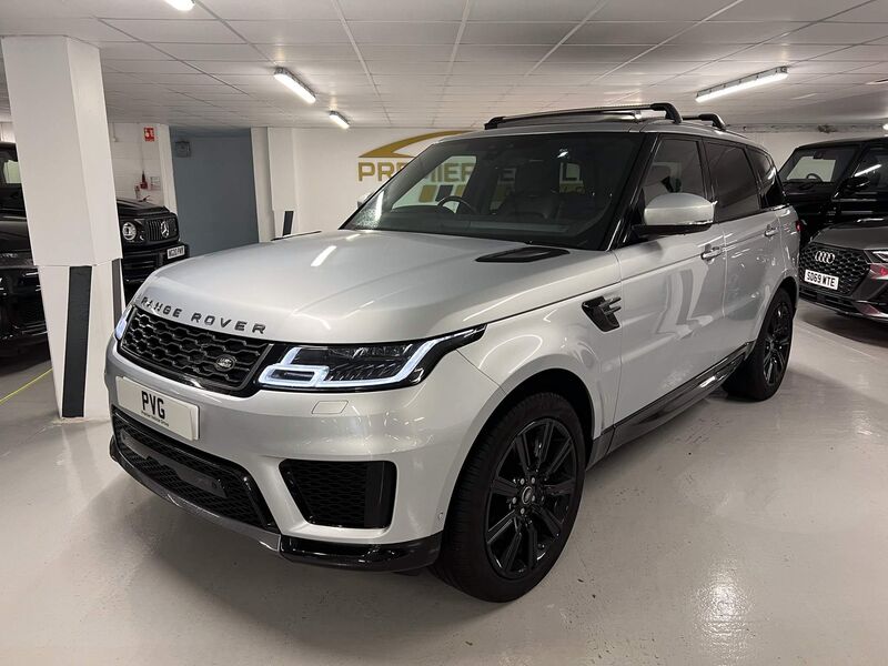 Used LAND ROVER RANGE ROVER SPORT 2021 Silver in Cheadle Royal Business ...